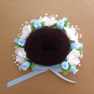 SALE Rosebuds & Magnolias Bun Crown Ballet Bun Wrap Many - Etsy