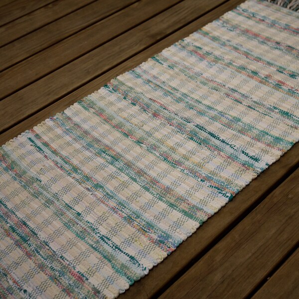 Rag Rug Runner - Etsy