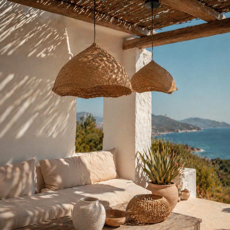 Ibiza Style Light Pendant - Etsy