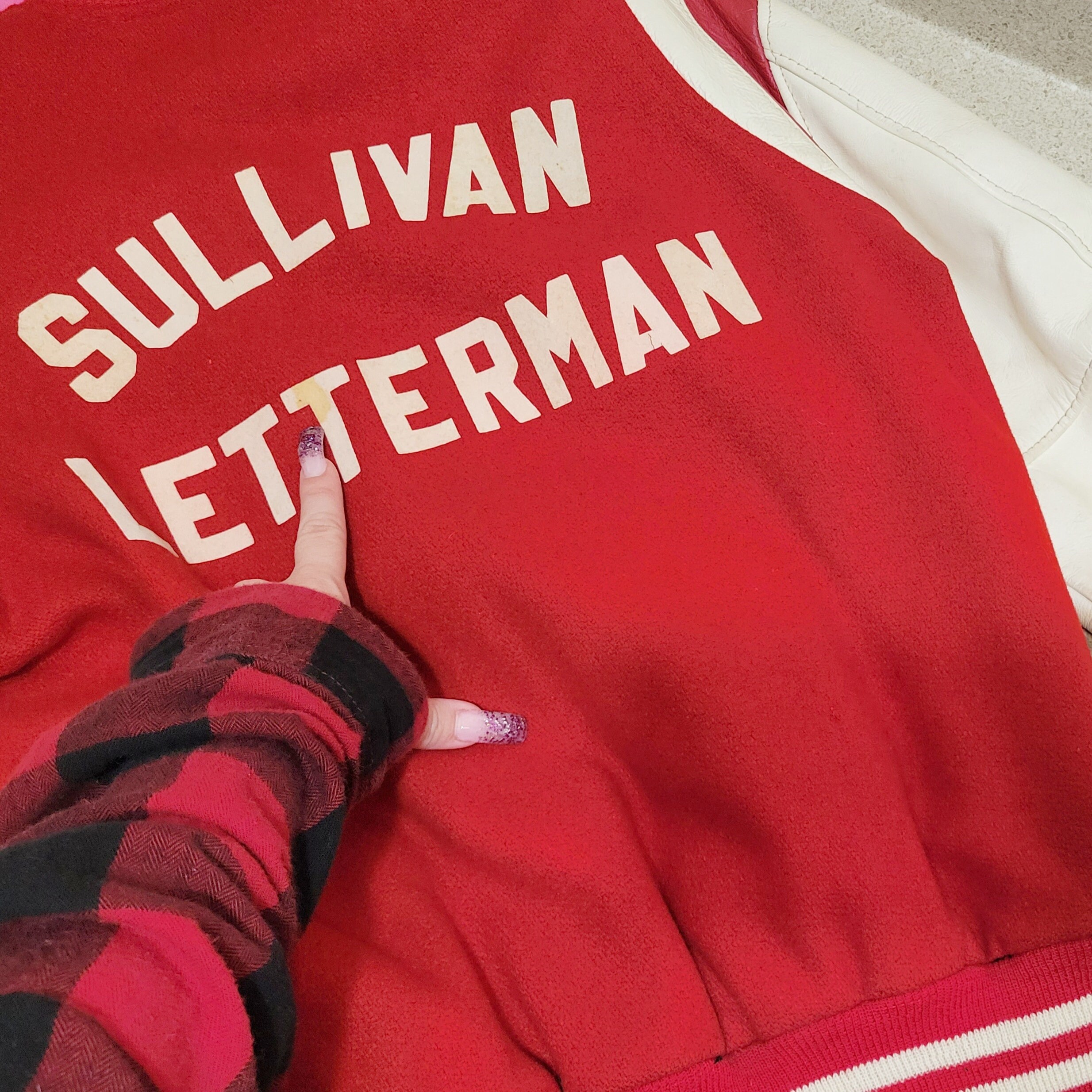 Vintage 70s Sullivan Letterman Jacket for Tom by Holloway - Sullivan ...