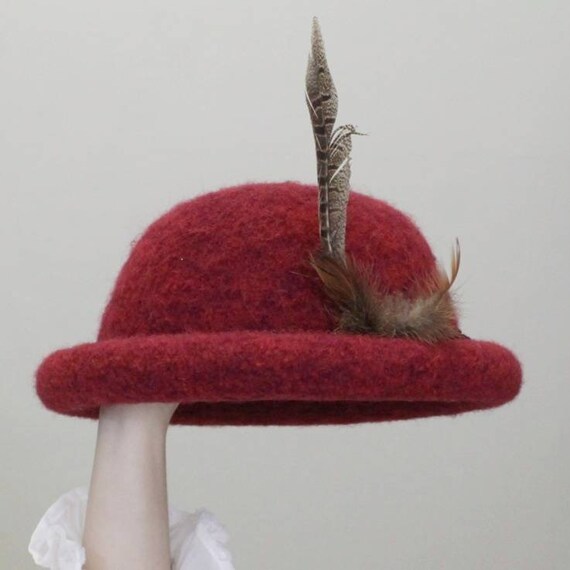 Vintage bowler derby hat - Gem