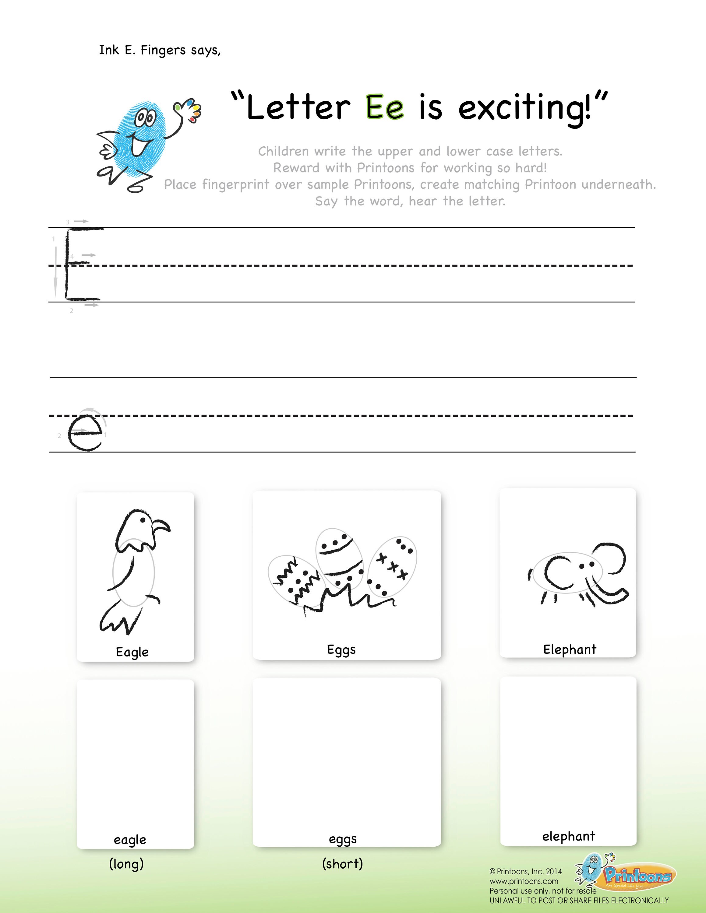 ALPHABET REWARDS THUMBPRINT Art Kit, Learn Alphabet Fingerprint Art ...