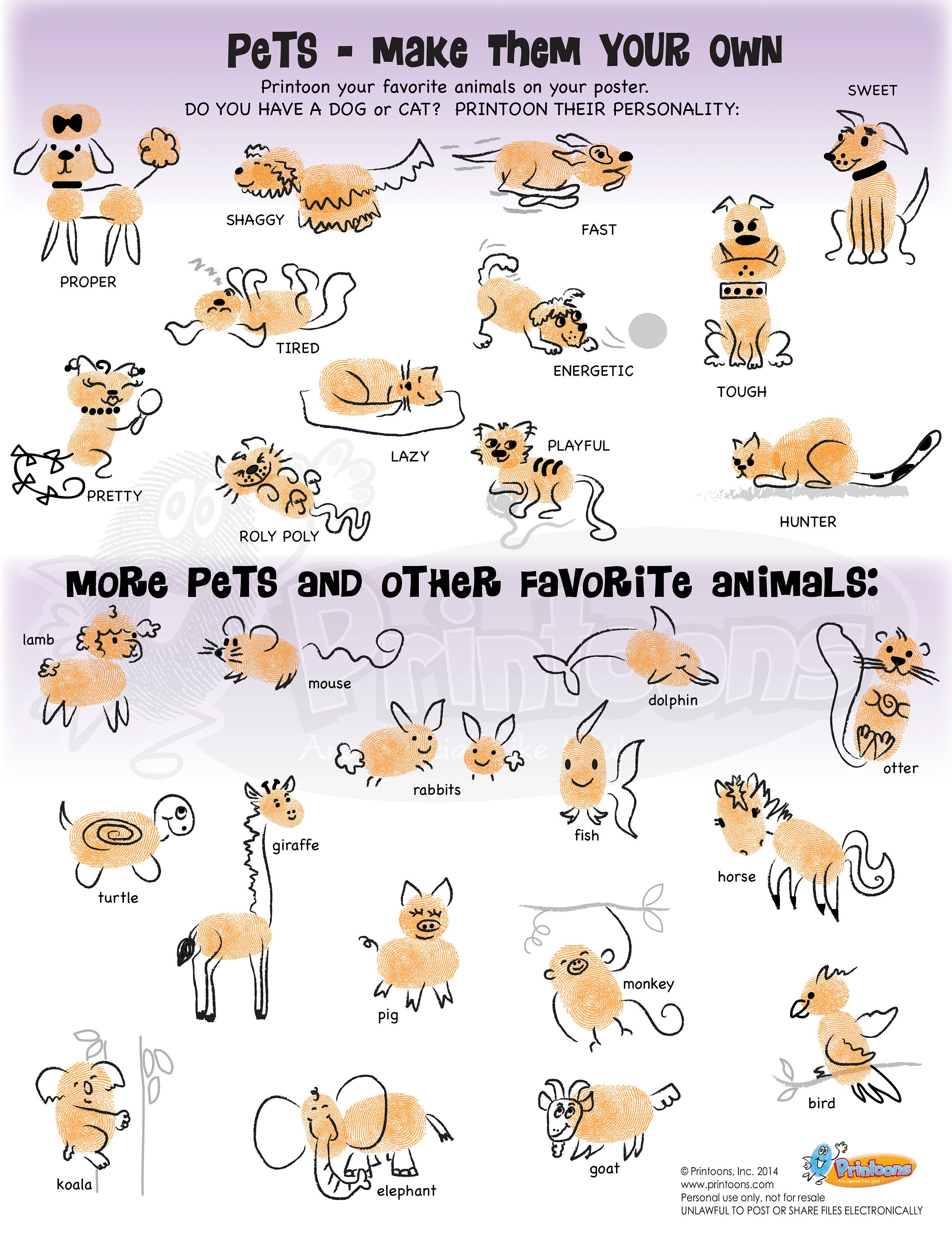 SELF-WORTH FINGERPRINT Art Digital Download Kit Self-esteem - Etsy