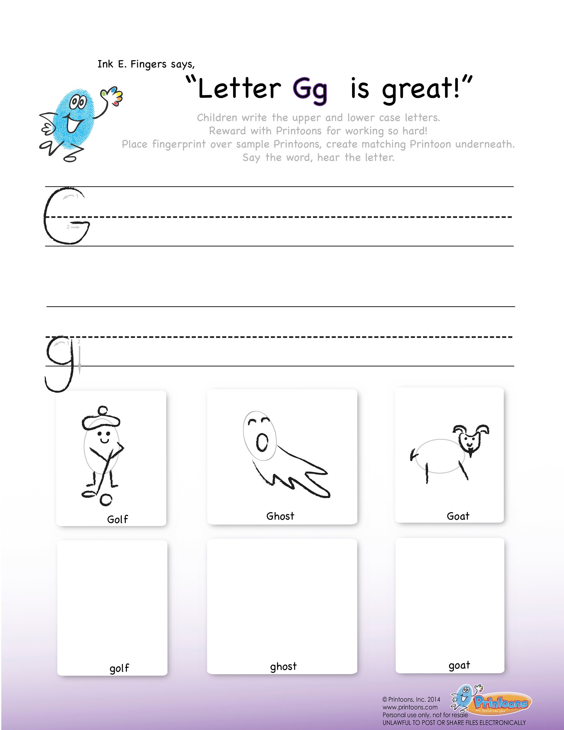 ALPHABET REWARDS THUMBPRINT Art Kit, Learn Alphabet Fingerprint Art ...