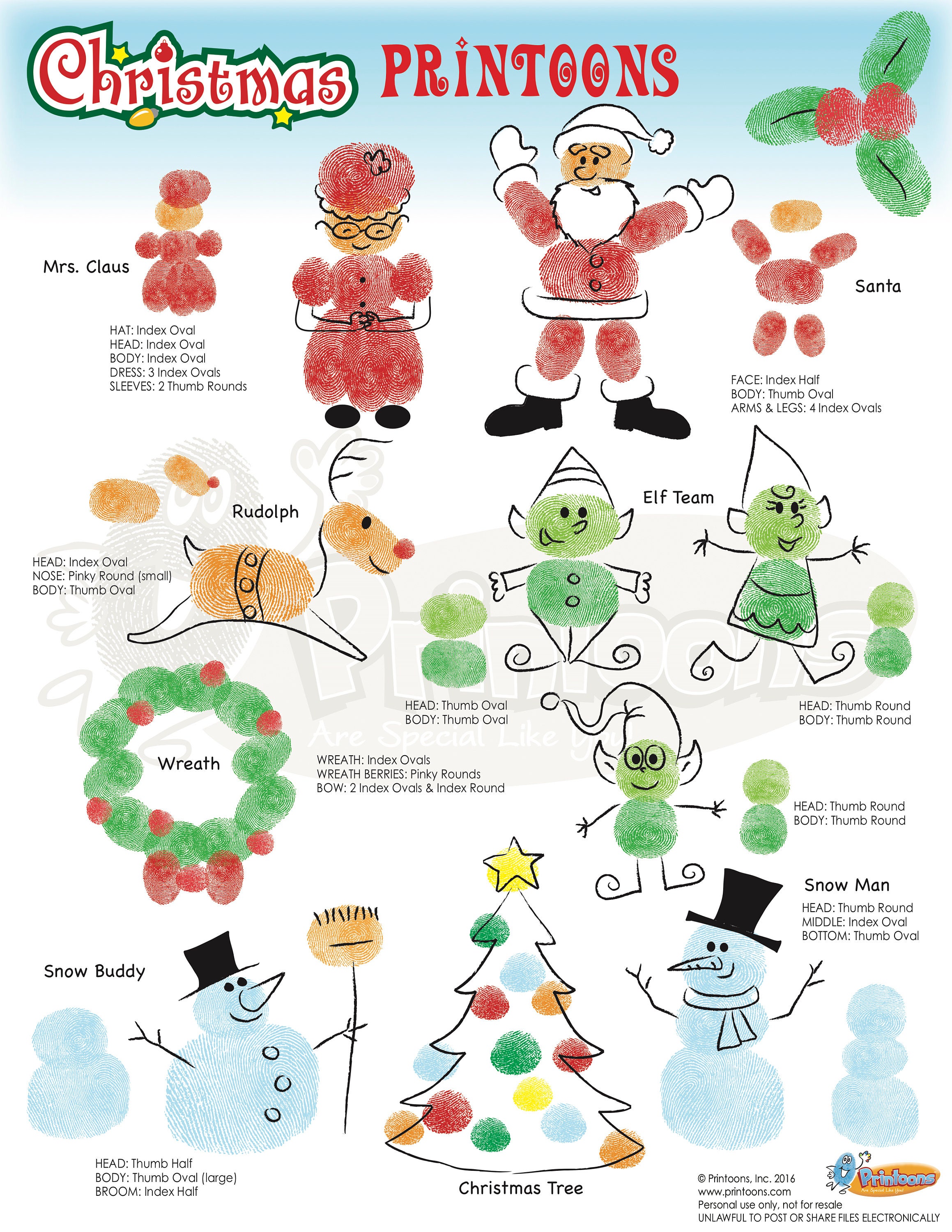 CHRISTMAS CARDS FINGERPRINT Art Christmas Fingerprint Art Downloadable CHRISTMAS CARDS FINGERPRINT Art Christmas Fingerprint Art Downloadable