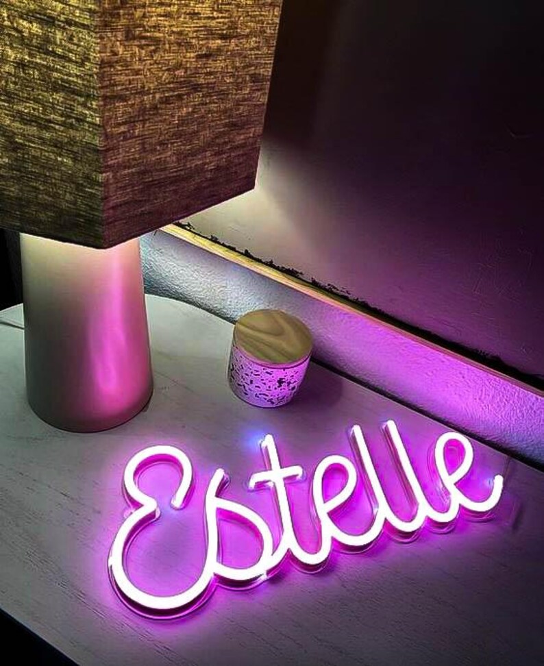 Custom LED Neon Sign | Unique Neon Light Made to Your Design - Etsy