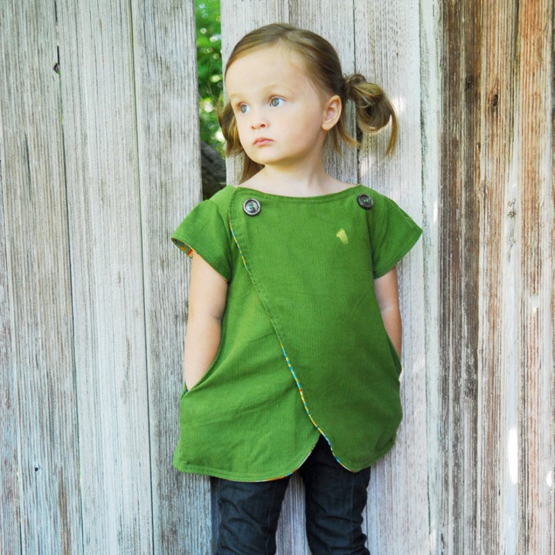 Girls Tunic Pattern - Etsy