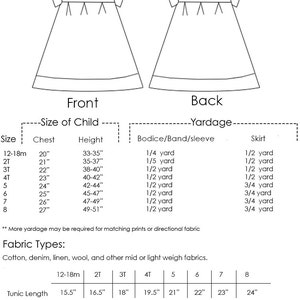 Mckenzie Tunic PDF Sewing Pattern - Etsy