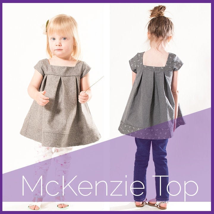 Mckenzie Tunic PDF Sewing Pattern - Etsy