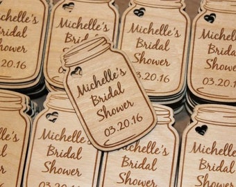 Mason jar tags | Etsy