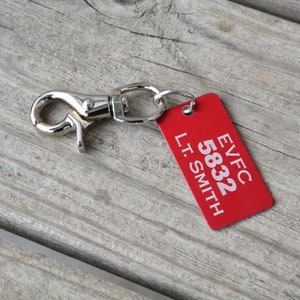 Personalized Accountability Tag, Engraved Accountability Tag, First ...