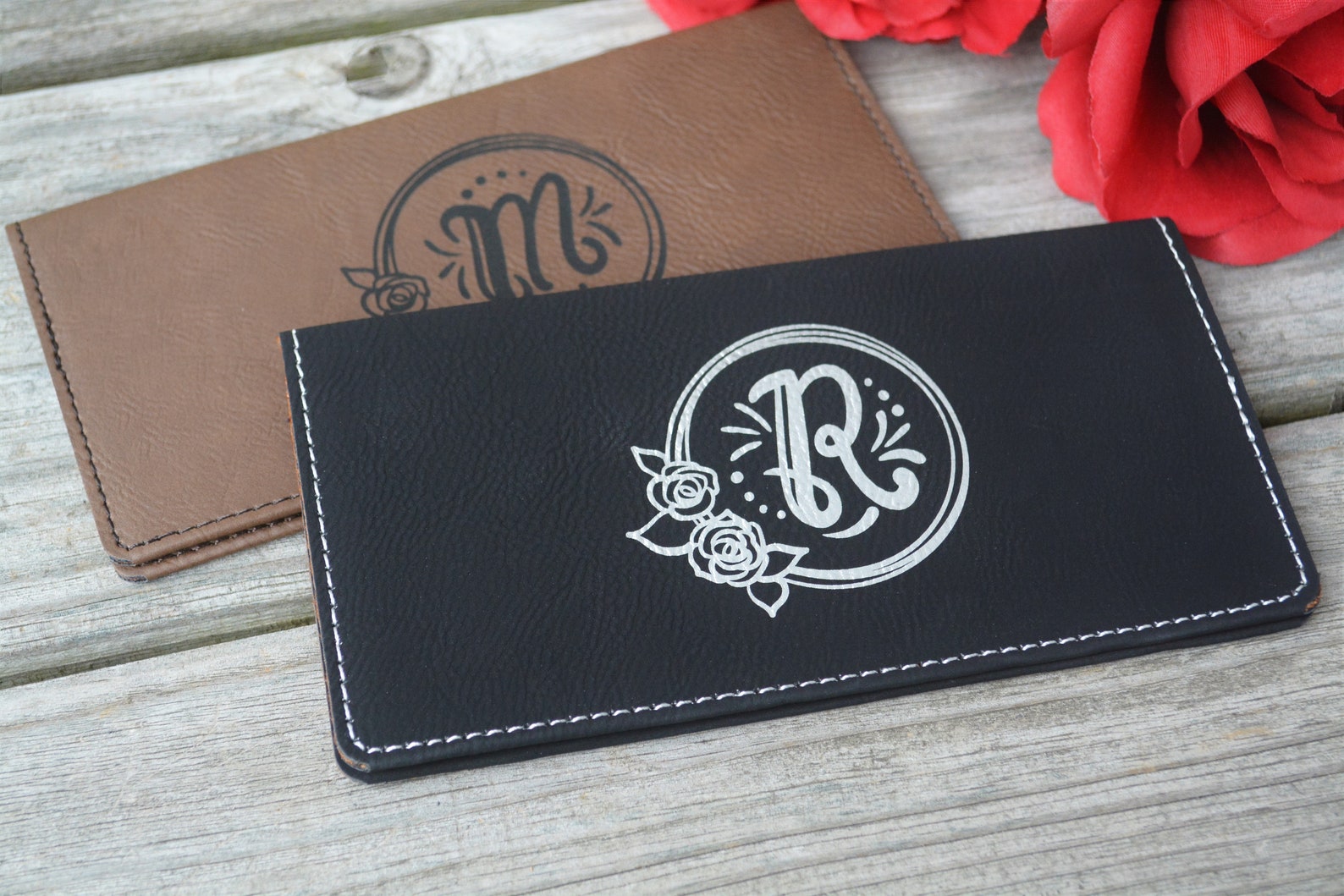 Personalized Checkbook Cover for Women Checkbook Cover - Etsy