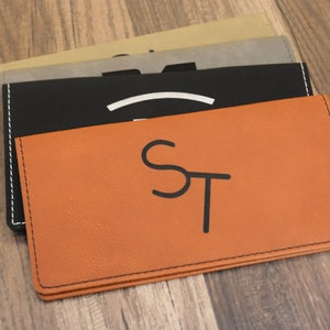 Checkbook Cover With Brand, Engraved Checkbook Cover, Ranch Brand ...