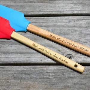 Personalized Spatula, Spatula, Personalized Spoon, Housewarming Gift ...