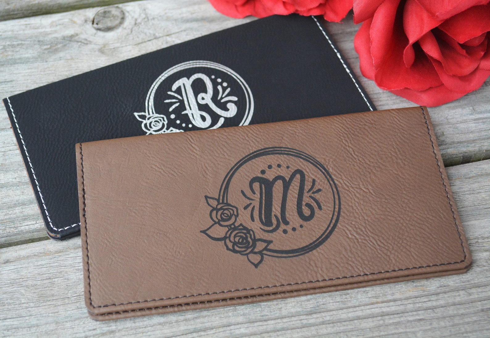 Personalized Checkbook Cover for Women Checkbook Cover - Etsy
