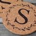 1 Personalized Trivet, Monogrammed Cork Trivet, Engraved Trivet ...
