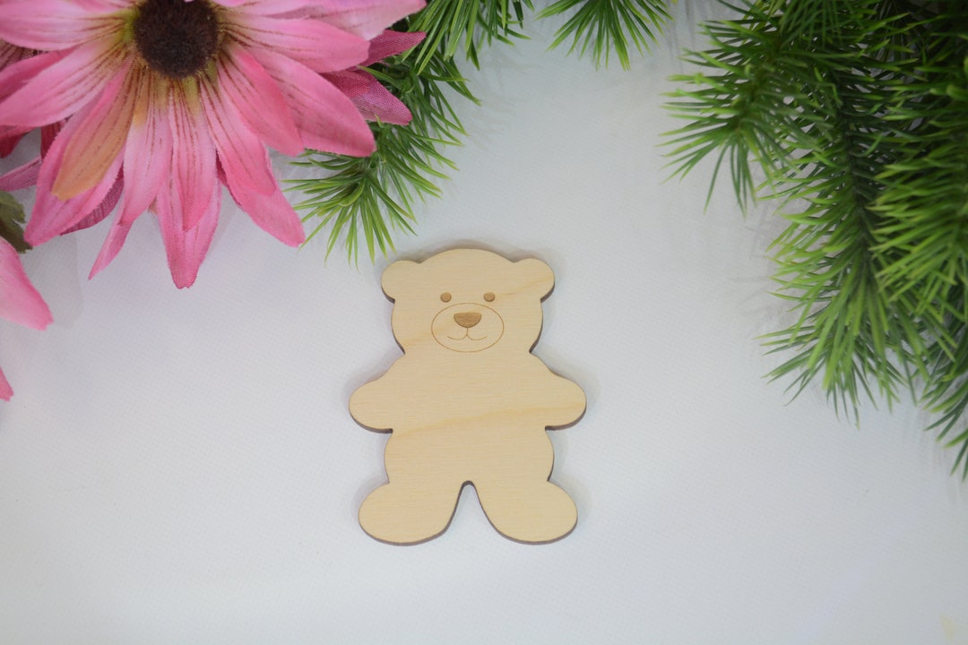 Bear Cutouts, Blank Bear Cutouts, Wood Bear, Wooden Bear, Bear Shape ...