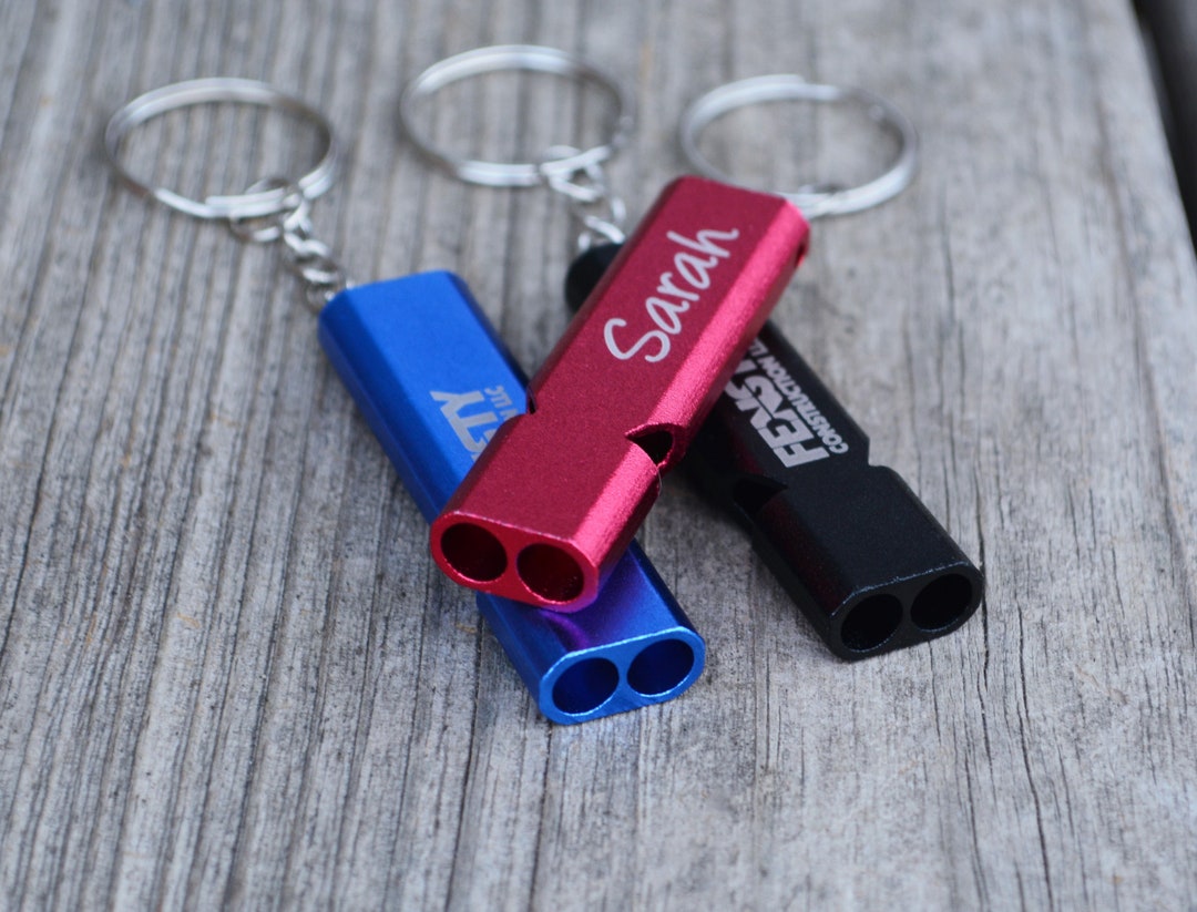 Personalized Metal Whistle, Engraved Whistle, Christmas Gift, Safety ...