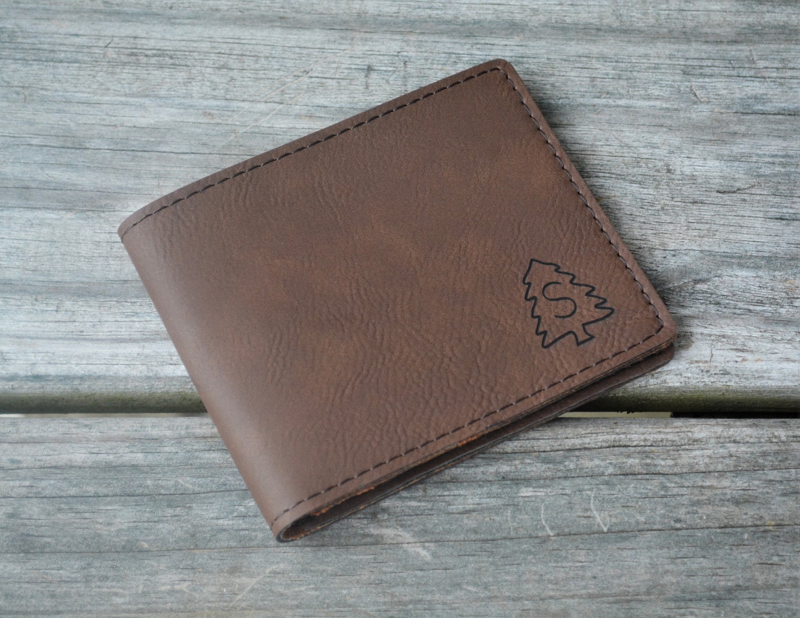 Personalized Bifold Wallet Engraved Wallet Branded Gifts for - Etsy