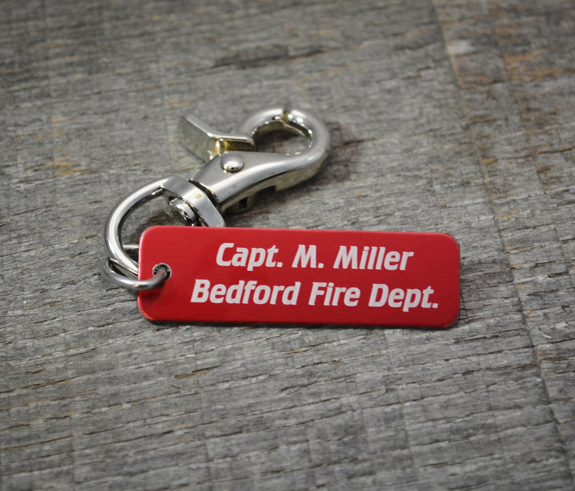 Accountability Tag, Engraved Accountability Tag, First Responder ...
