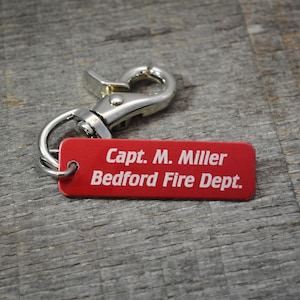 Accountability Tag, Engraved Accountability Tag, First Responder ...