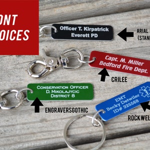 Accountability Tag, Engraved Accountability Tag, First Responder ...
