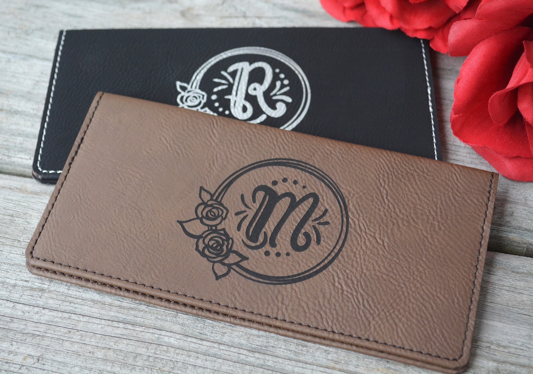 Personalized Checkbook Cover for Women, Checkbook Cover Personalized ...