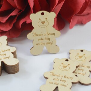 Teddy Bear Favors, Teddy Bear Shower Favors, Gift Tag, Teddy Bear Gift ...