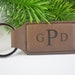 Personalized Vegan Leather Keychain Vegan Key Chain Key Fob - Etsy