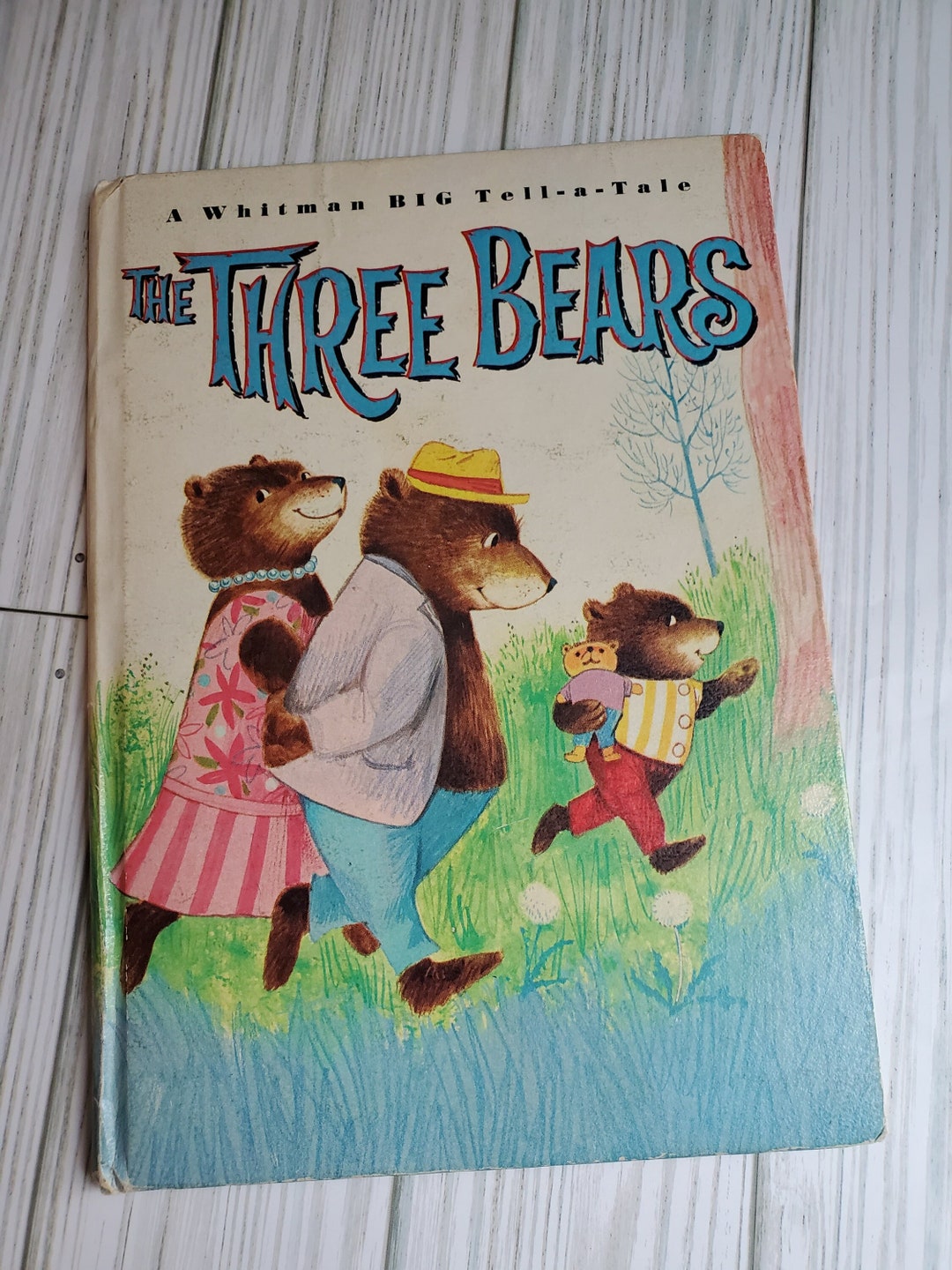 Vintage the Three Bears Book - Etsy