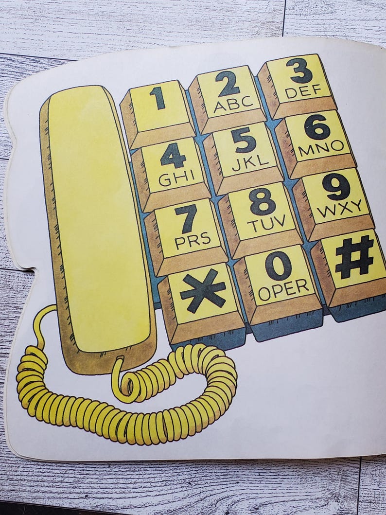 The Telephone Book - Etsy