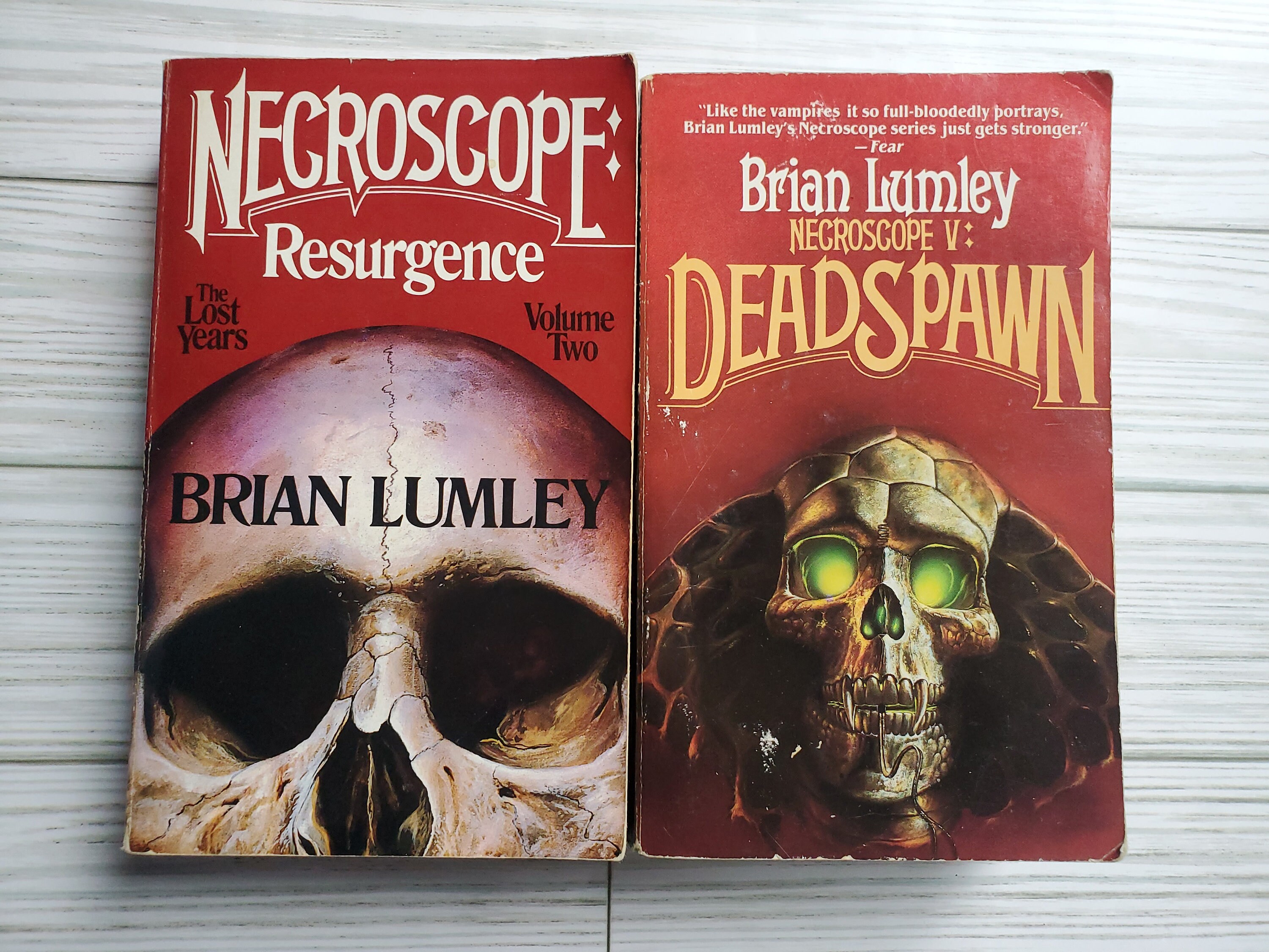 Brian Lumley Necroscope Books - Etsy