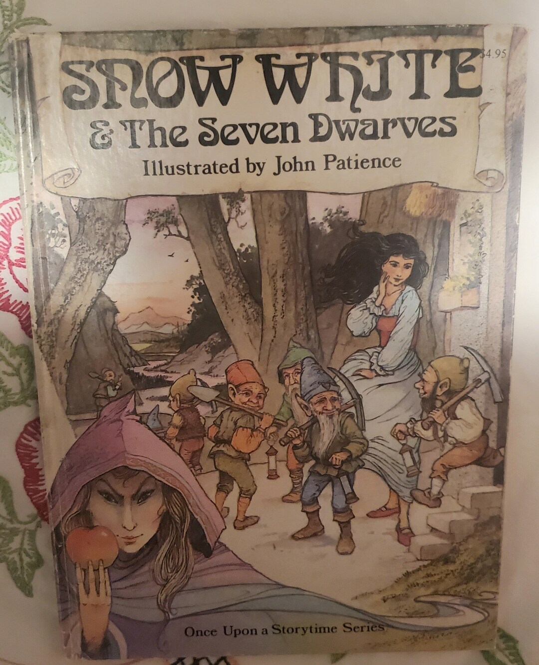 Snow White and the Seven Dwarves Book - Etsy