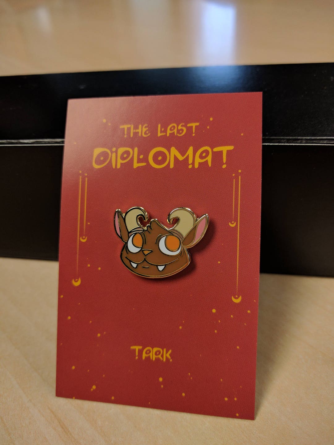 The Last Diplomat: Tark Hard Enamel Pin - Etsy