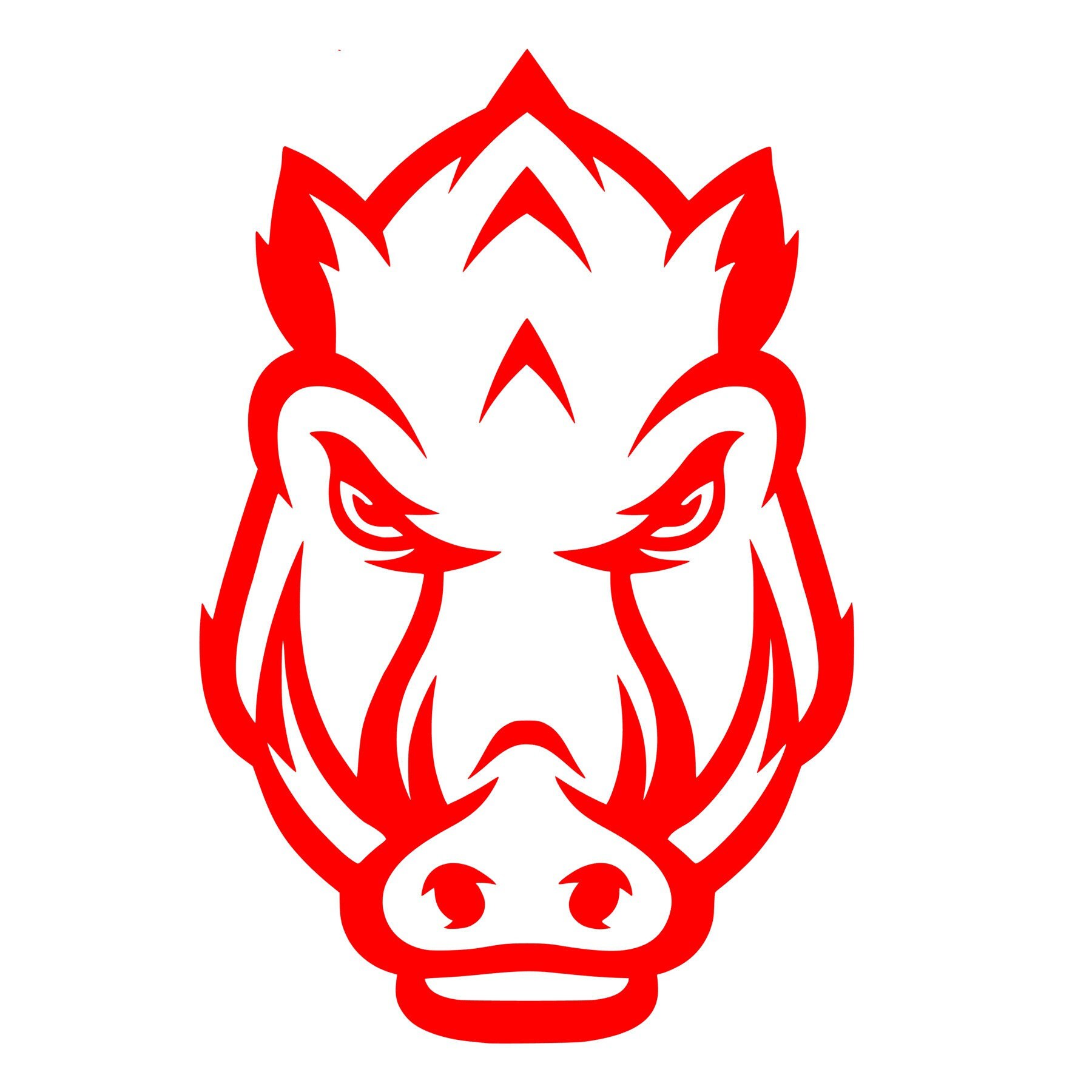 Arkansas Razorbacks CUTTING FILE for Silhouette Cricut or | Etsy