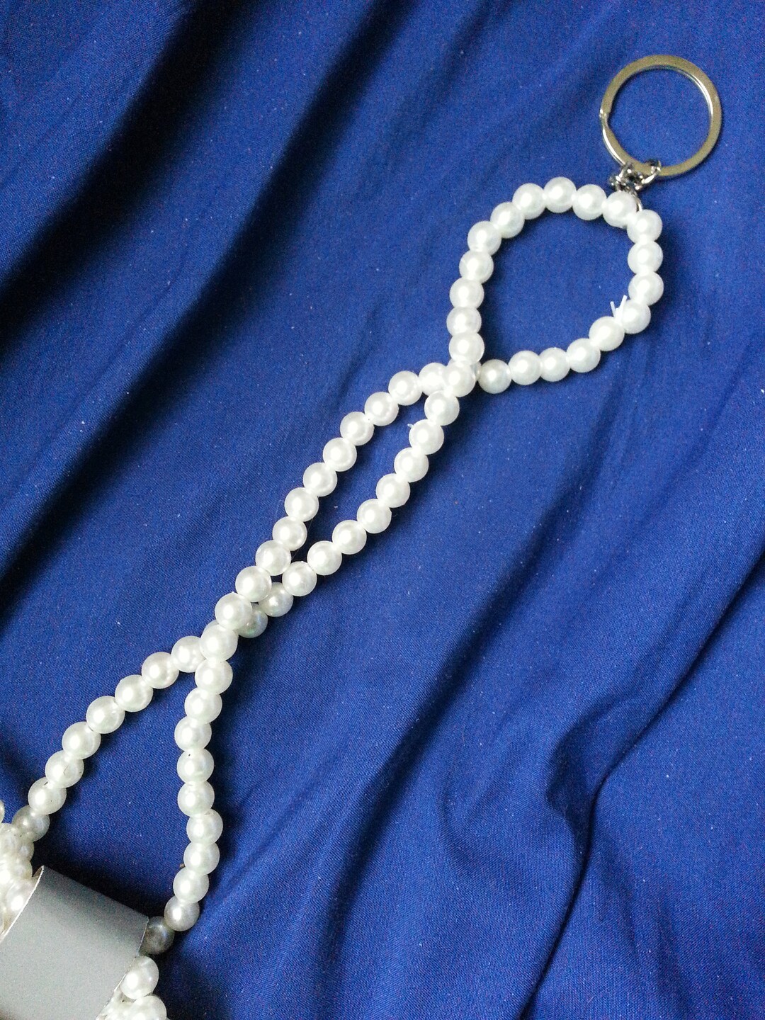 Innuendo Pearl Necklace Keychain Key Chain (mature Item) - Etsy