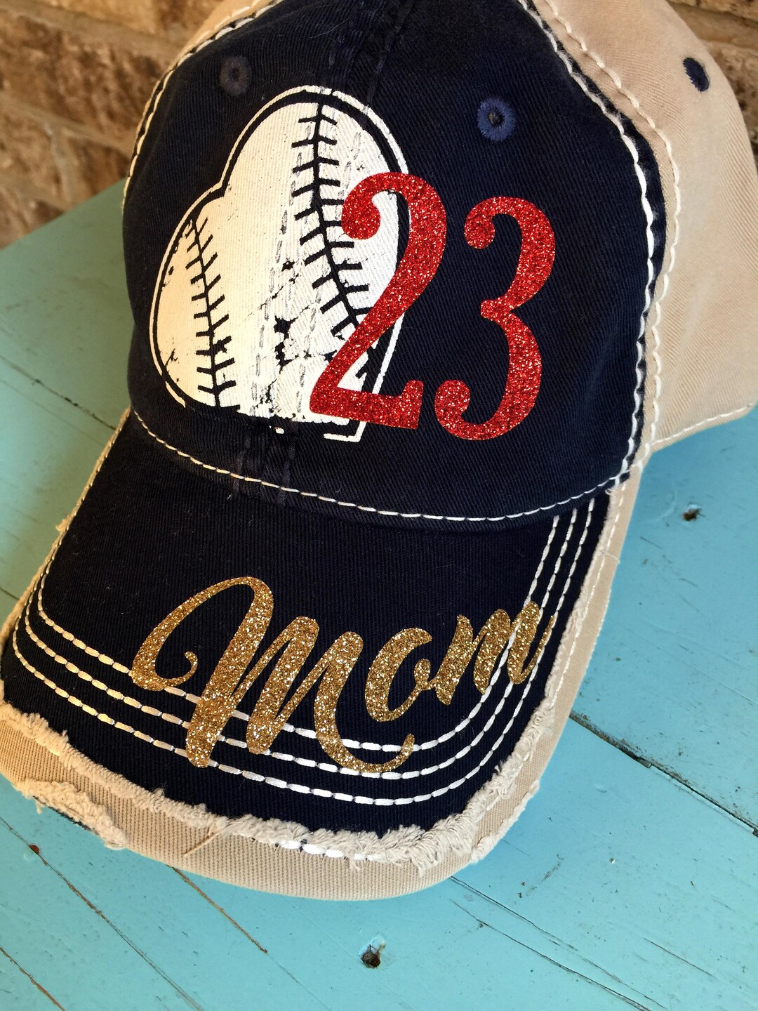 Customized Baseball Mom Cap Fun Baseball Cap Baseball Mom - Etsy