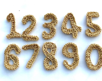 Crochet Applique, 3 Small Applique Caterpillars, Cardmaking ...