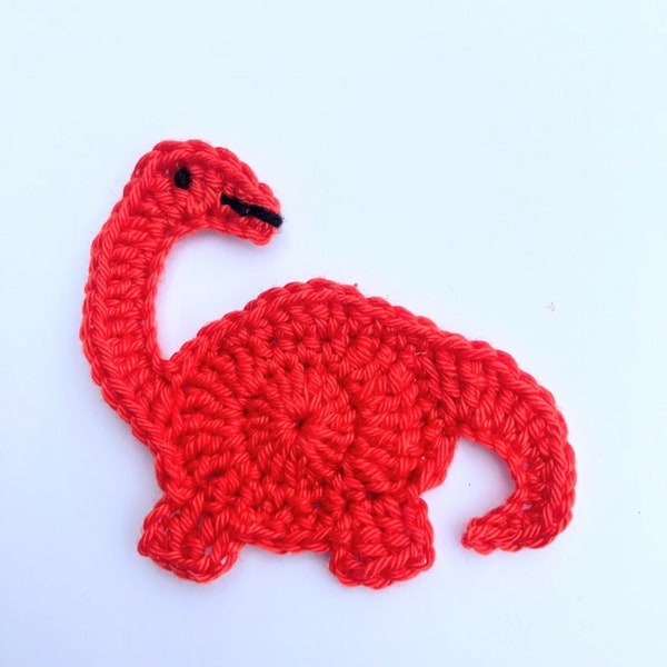 Crochet Dinosaur Applique - Etsy