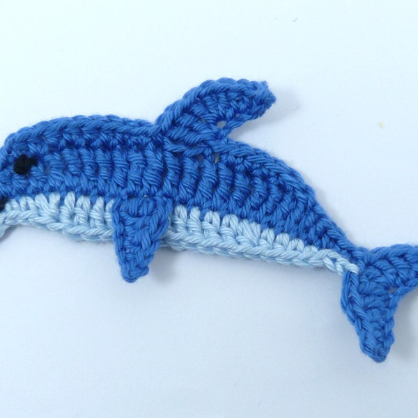 Dolphin Applique - Etsy