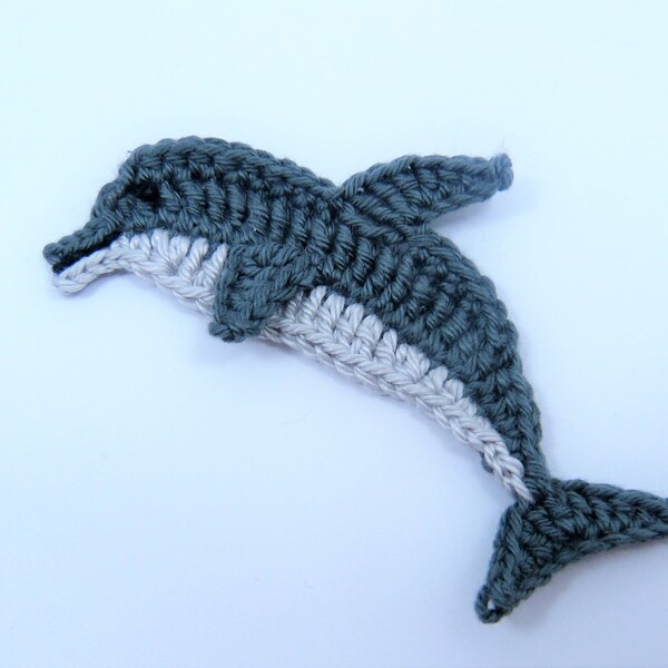 Dolphin Applique - Etsy