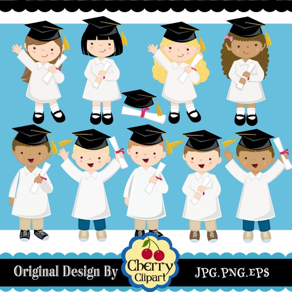 Graduation Clip Art - Etsy