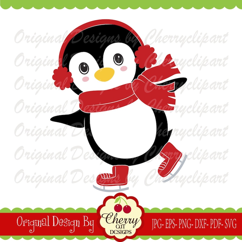 Penguin Svg - Etsy