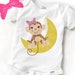 Monkey Girl SVG DXF Baby Monkey on the Moon Svg Silhouette & - Etsy