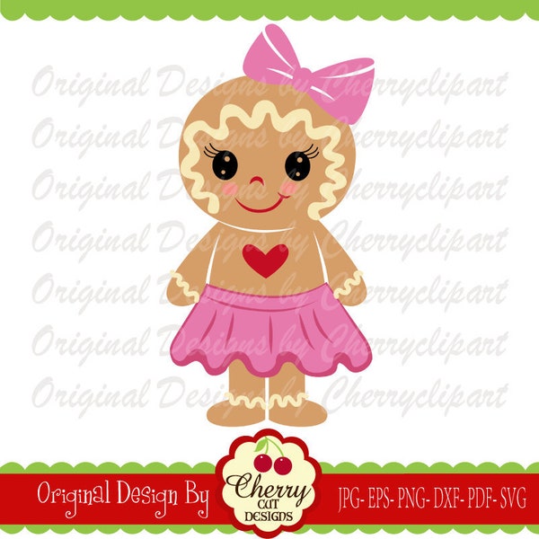 Gingerbread Girl - Etsy