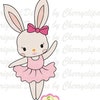 Cottagecore Bunny SVG, Cute Rabbit Clipart for Crafts, Instant Download ...