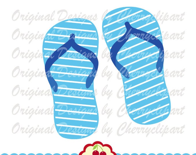 Flip Flops Svg - Etsy