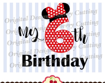 Minnie 6th Birthday - Etsy