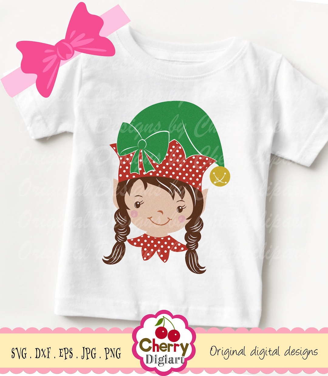 Christmas Elf Svg, Santa 's Lil Helper, Elf Girl Svg Silhouette ...