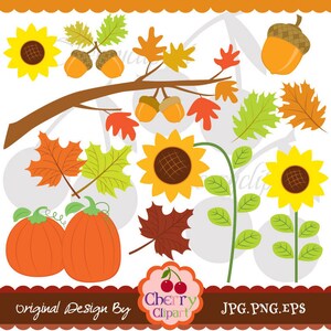 Autumn Owls Digital Clipart Set For-personal and Commercial Use-paper ...